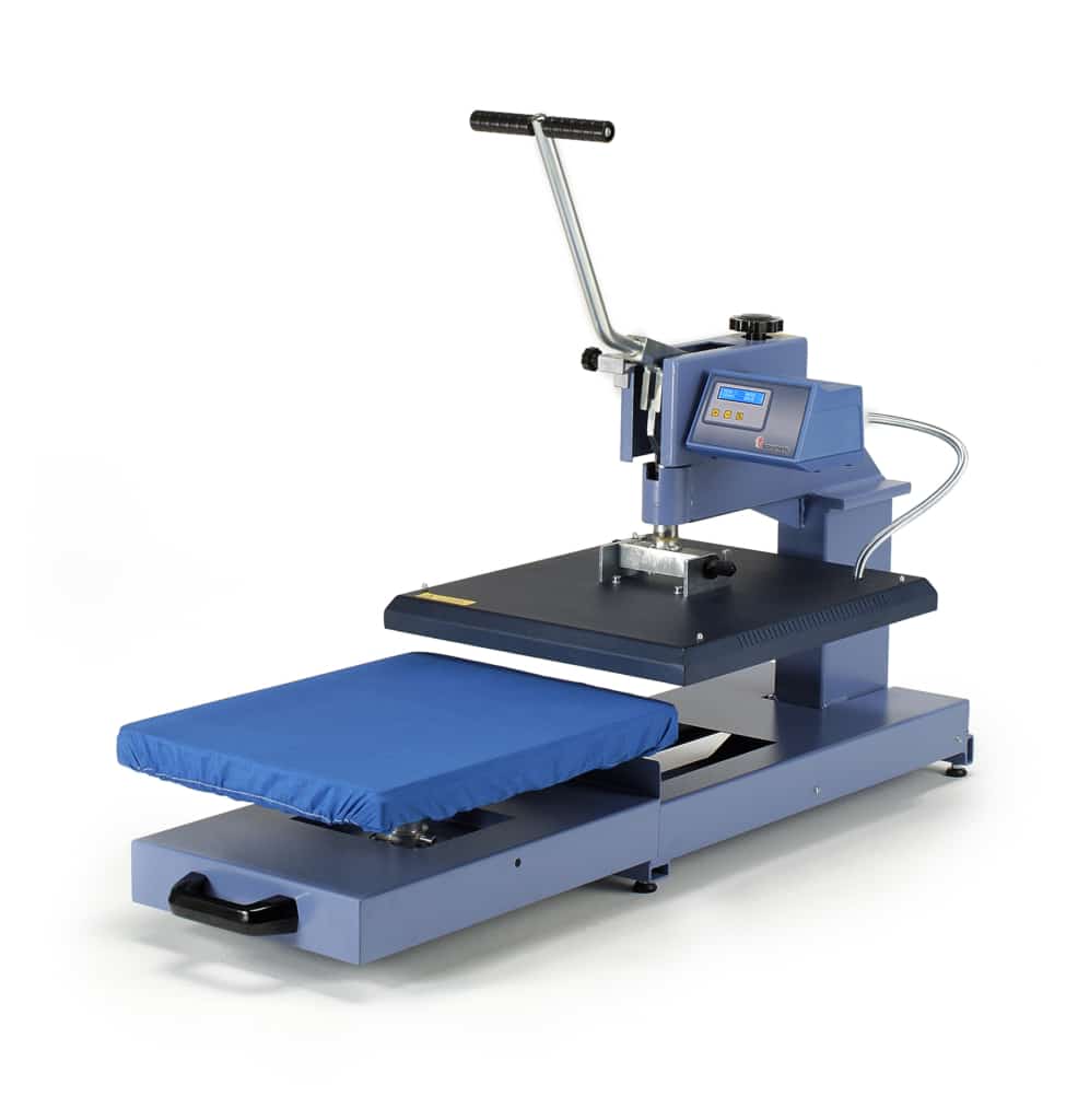 TS 2M: Transmatic Manual Transfer Press with Drawer Opening - Hatapress